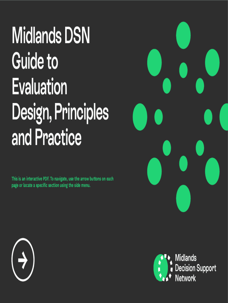 Fillable Online Midlands DSN Guide to Evaluation Design, Principles and ...