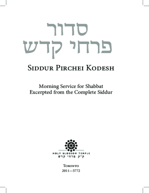 Fillable Online Siddur Sim Shalom for Shabbat and Festivals Fax Email ...