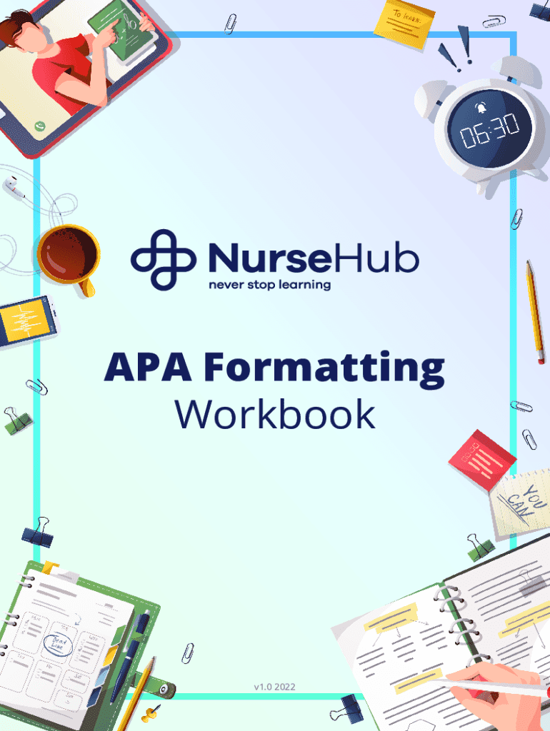 Fillable Online APA Formatting Workbook Fax Email Print - pdfFiller
