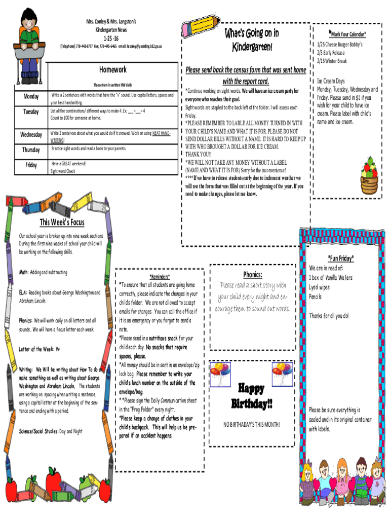 Fillable Online Happy Birthday!! Fax Email Print - pdfFiller
