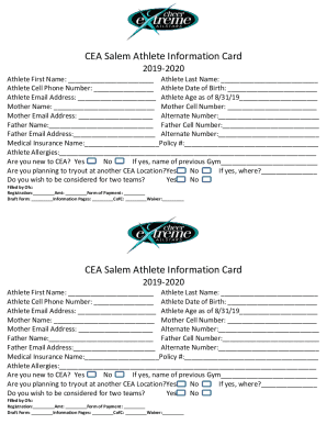 Fillable Online Competitive Cheer Gym Information Packet - GoMotion Fax ...