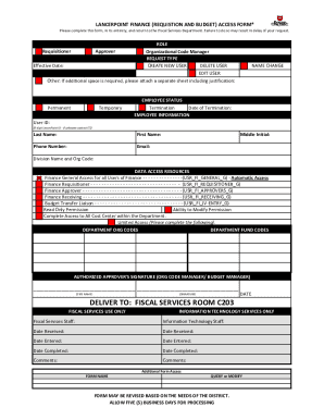 Fillable Online LANCERPOINT ACCESS FORM (updated) Fax Email Print ...