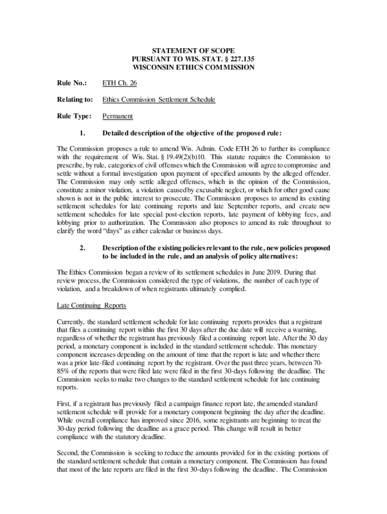 Fillable Online docs legis wisconsin Ethics Comm - Wisconsin Legislative Documents Fax Email ...