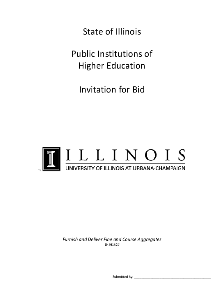Fillable Online Procurement Opportunities - OBFS - University of Illinois System Fax Email Print ...