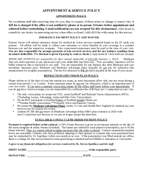 Fillable Online Here is sample no-show policy text you may want to use ...