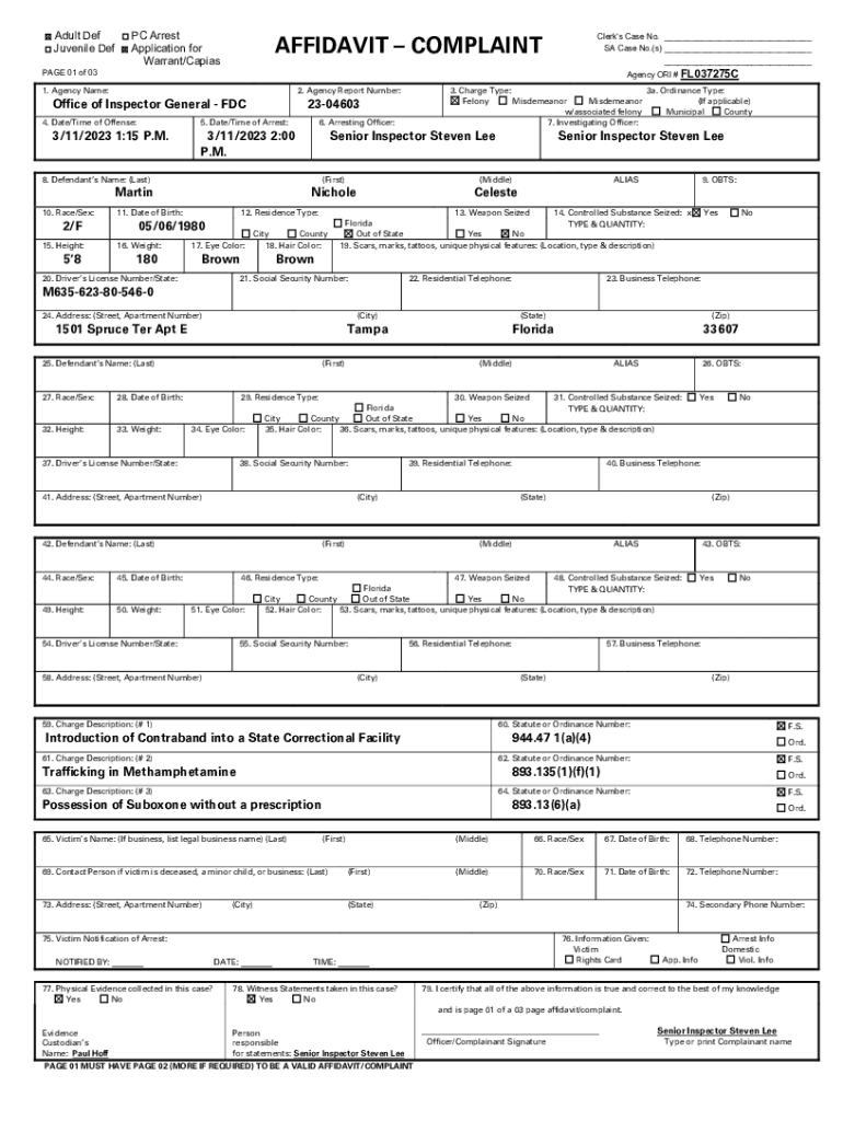 Fillable Online Processing an Adult Arrested for a Juvenile Arrest ...