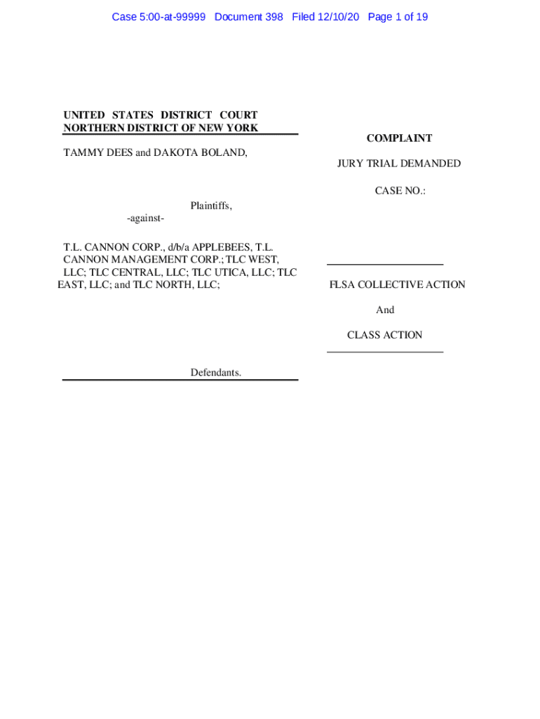 Fillable Online Demand for Jury Trial for New York State Supreme Court Fax Email Print - pdfFiller