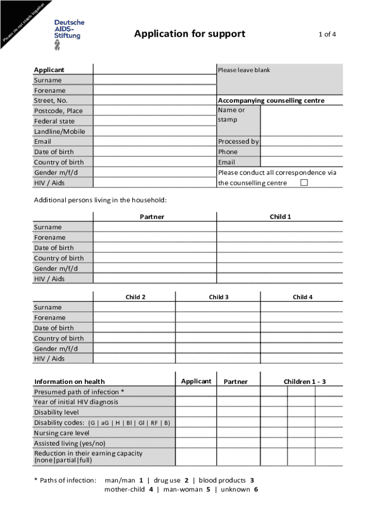 Fillable Online Adult HIV/AIDS Case Report Form (ACRF) Instructions Fax ...