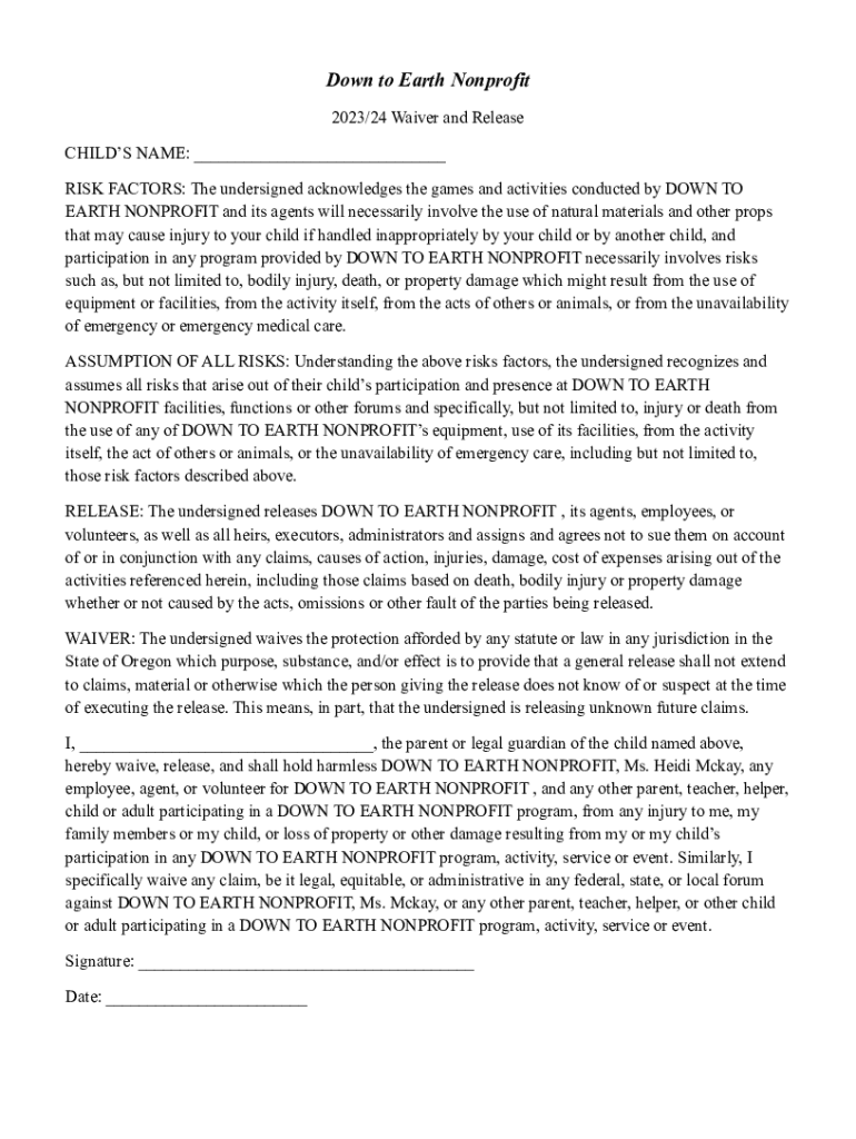 Fillable Online Waivers and Consents: How Well Do They Protect ... Fax Email Print - pdfFiller