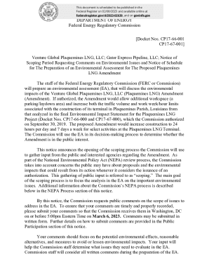 Fillable Online Notice of Institution of Section 206 Proceeding and ...