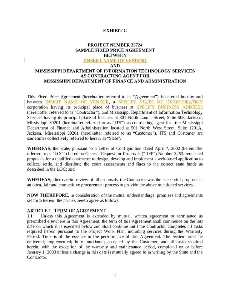 LPA Federal ODOT-Let Project Agreement Doc Template | pdfFiller