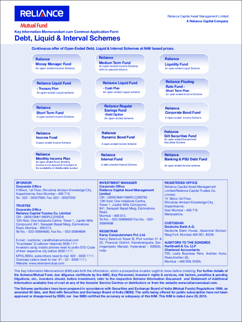 Fillable Online DEBT KIM171011.cdr Fax Email Print - pdfFiller