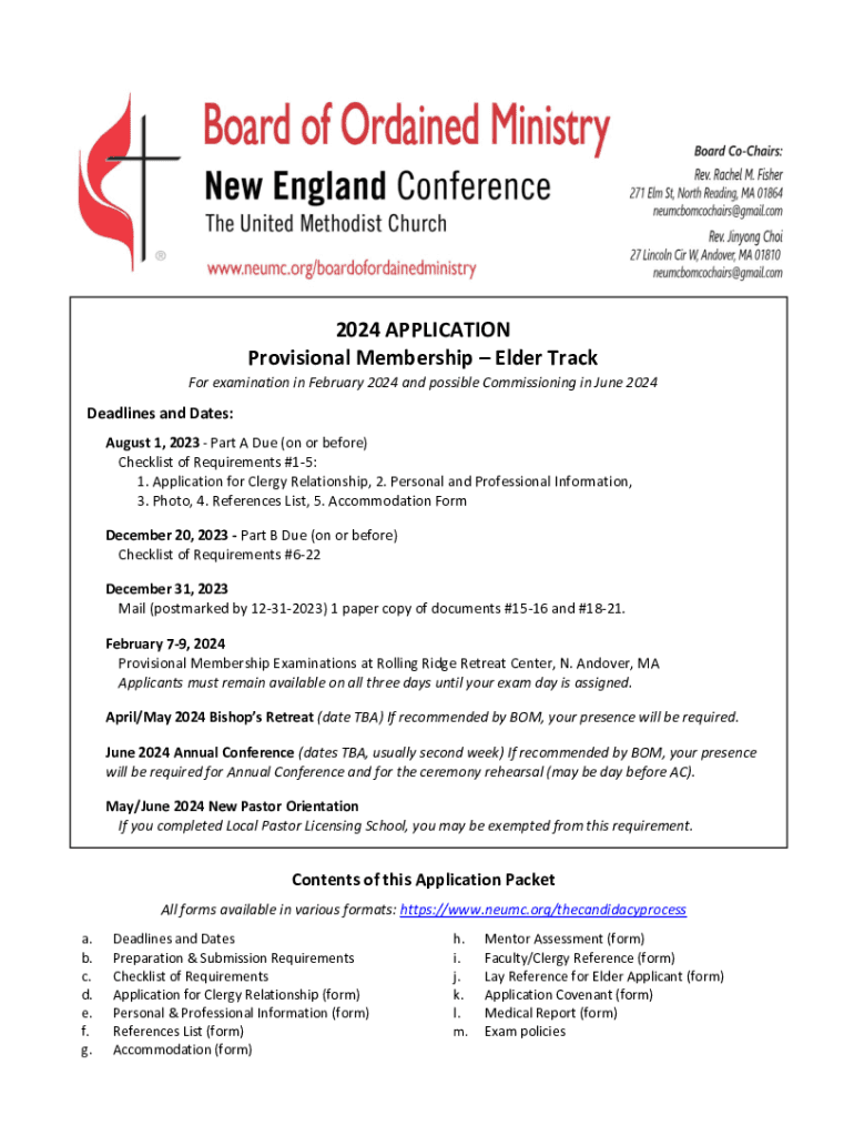 Fillable Online Certified Lay Minister (CLM) Requirement Checklist Fax ...