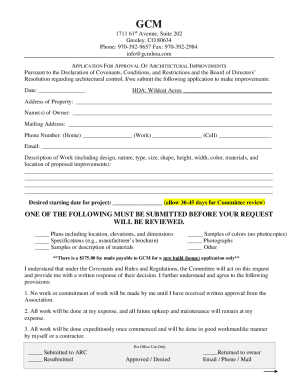 Fillable Online Get the free arc forms 2022-2023 Fax Email Print ...