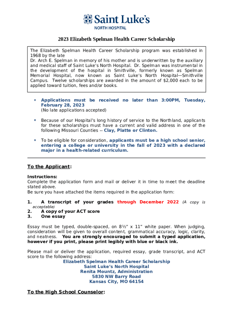 Elizabeth Spelman Foundation Doc Template | pdfFiller