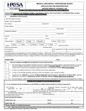 Fillable Online Declaration Practice Procedures Center Template Fax ...
