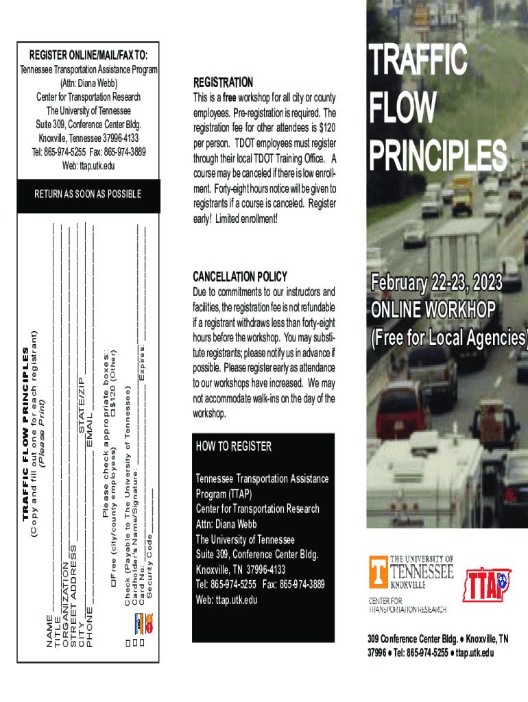 Fillable Online ttap utk WORK ZONE TRAFFIC CONTROL Fax Email Print ...