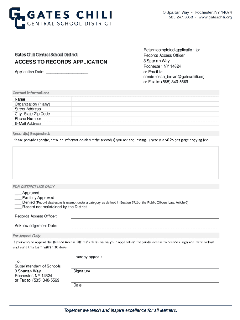 Fillable Online Records Request for Former Students Check all that apply Fax Email Print - pdfFiller