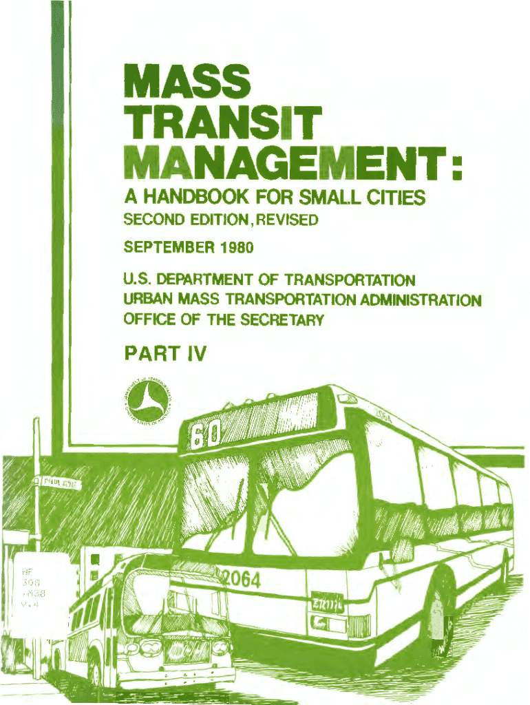 Fillable Online Reports - MASS TRANSIT MANAGEMENT: A HANDBOOK ... Fax ...