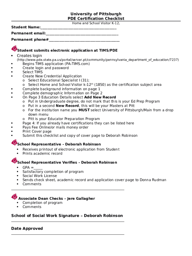 DP Home and School Visitor - Pitt School of Social Work Doc Template ...