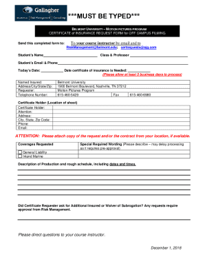 Fillable Online EXTERNAL FILM REQUEST FORM Fax Email Print - pdfFiller