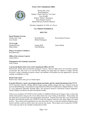 Fillable Online 2020 Texas Civil Commitment Office Biennial Report Fax ...