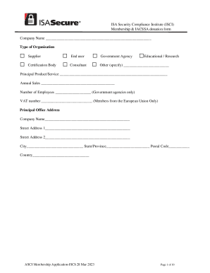 Fillable Online Quick Start Guide: - An Overview of ISASecure ...