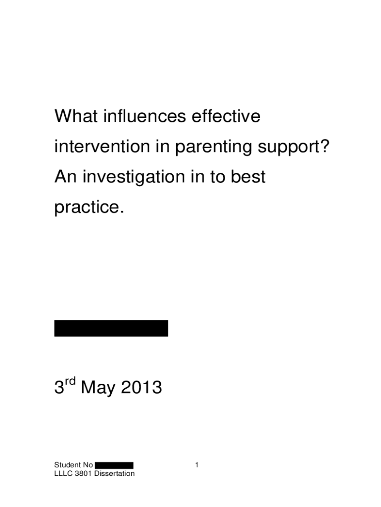 Fillable Online Government does not bring up children, parents dohow ...