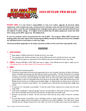 Fillable Online NHRA Announces New Head And Neck Restraint Rules ...