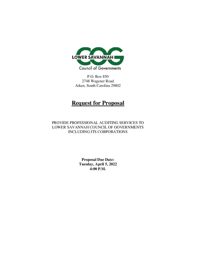 Fillable Online Request for Proposals RFP # 2023-001-HS In-Home and ...