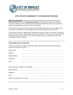 Fillable Online Research Zoning Permits and Zone Designations Fax Email ...