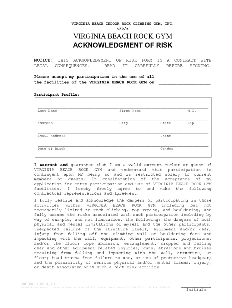 Fillable Online Acknowledgment of Risk and Helmet Waiver Forms Fax Email Print - pdfFiller