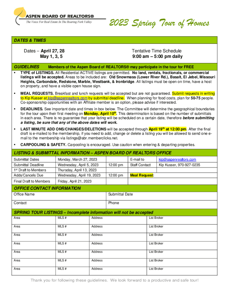 Fillable Online ASPEN OR SNOWMASS CARAVAN SUBMITTAL FORM Fax Email ...