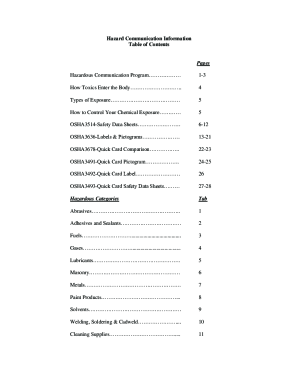 Fillable Online NIOSH Pocket Guide to Chemical Hazards Fax Email Print ...