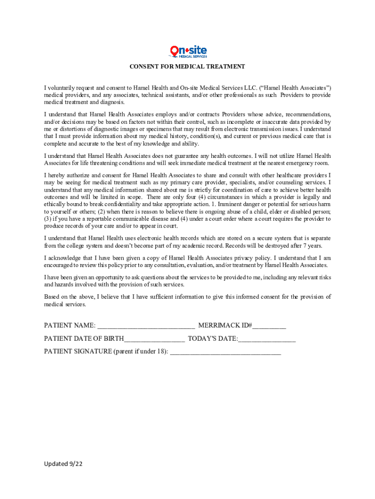 Fillable Online K Health Informed Consent for Telehealth Services Fax ...