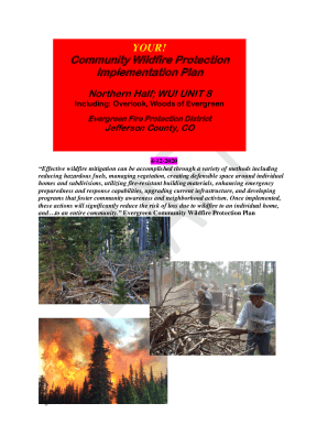 Fillable Online Wildfire Protection Planning Can Save Homes in the WUI ...