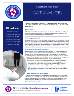Fillable Online The history of gait analysis before the advent of modern ... Fax Email Print ...