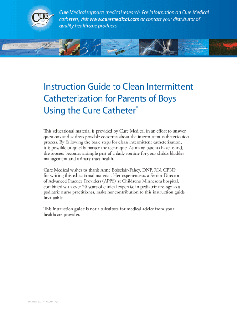 Fillable Online Instruction Guide to Sterile Self-Intermittent ...