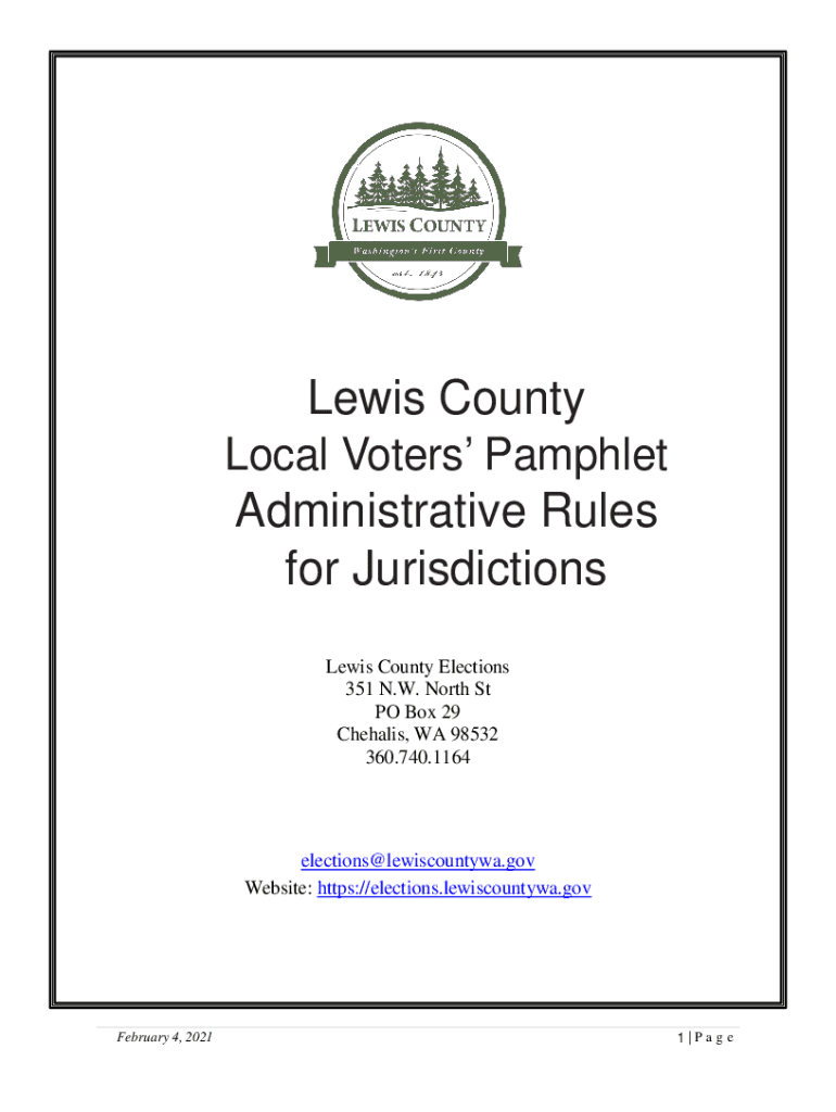 Fillable Online Administrative Rules for Jurisdictions Fax Email Print - pdfFiller