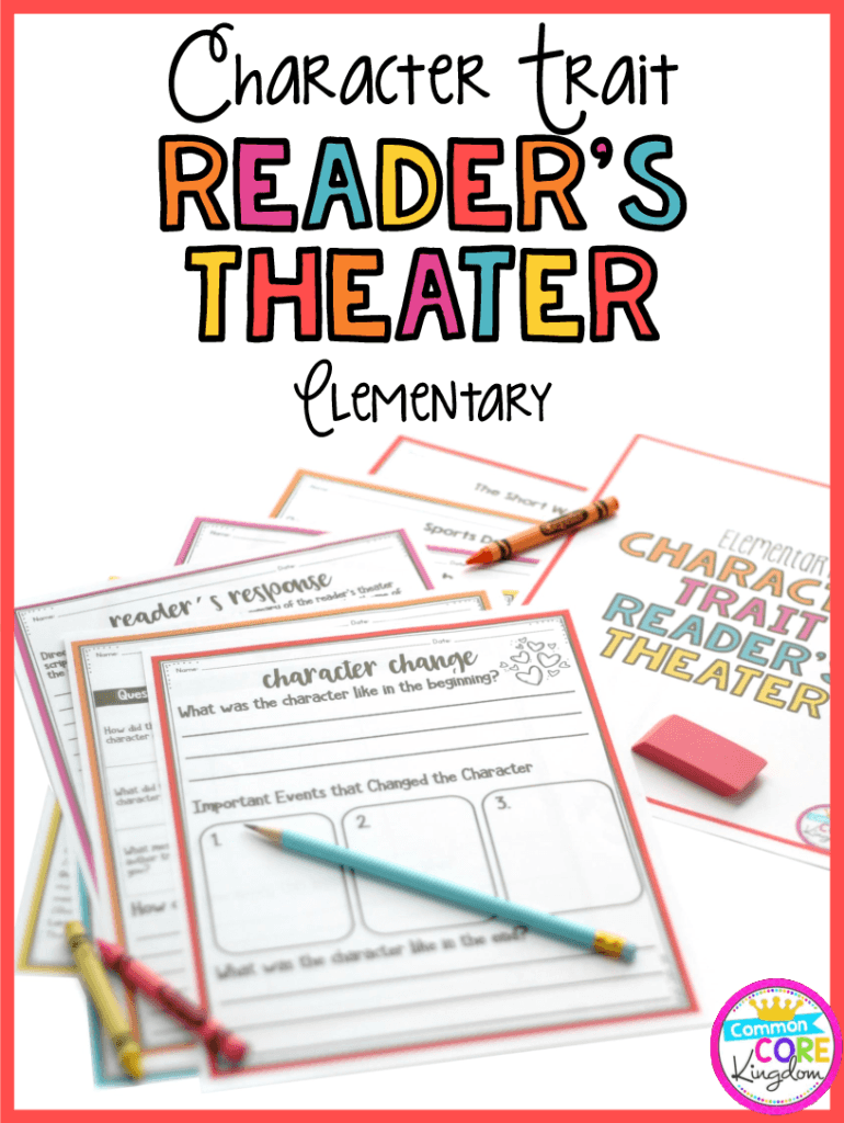Fillable Online Reader's Theater: Fairy Tales and teaching CHARACTER ...