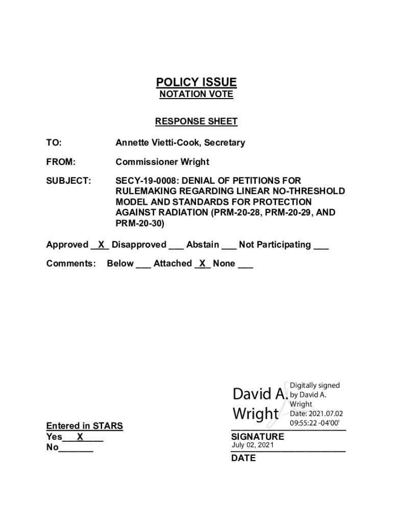 Fillable Online Linear No-Threshold model and standards for protection ...