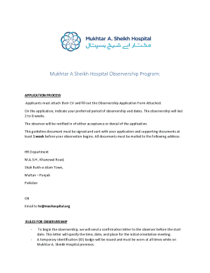 Fillable Online sample letter asking for observership Fax Email Print ...