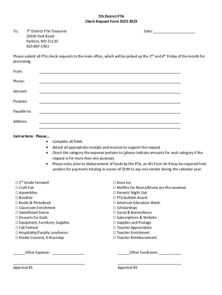 Fillable Online PTA FORMS Fax Email Print - pdfFiller