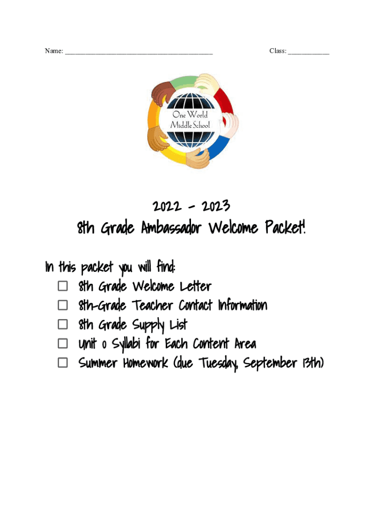 Fillable Online Meet the Teacher Welcome Letter & Supply List Template ...