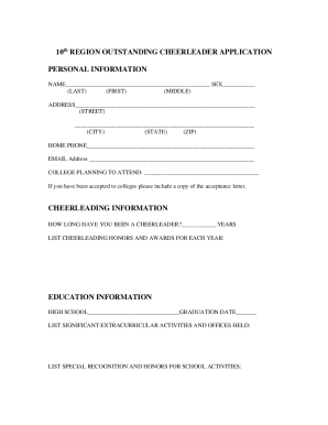 Fillable Online Cheerleading Sponsor Letter Sample Fax Email Print ...