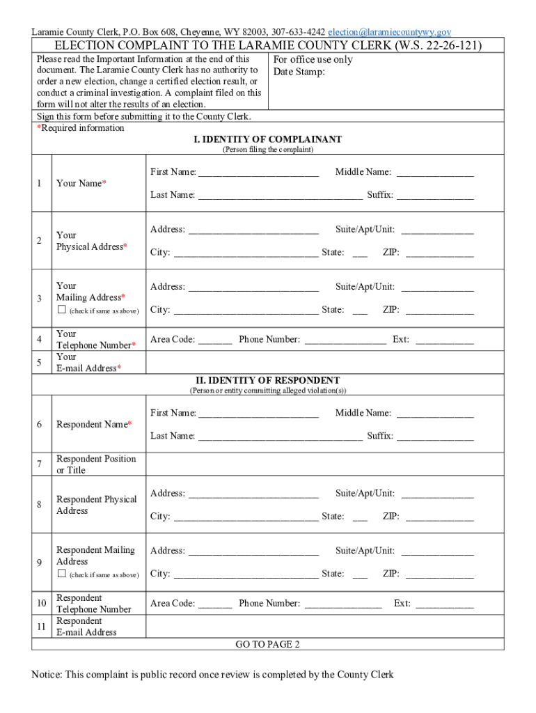 Fillable Online District Court Clerk - Forms Available Fax Email Print ...