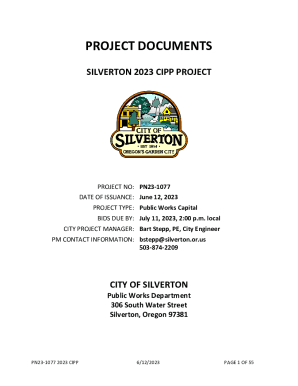 Fillable Online silverton or Contracts planned for advertisementWSDOT - WA.gov Fax Email Print ...