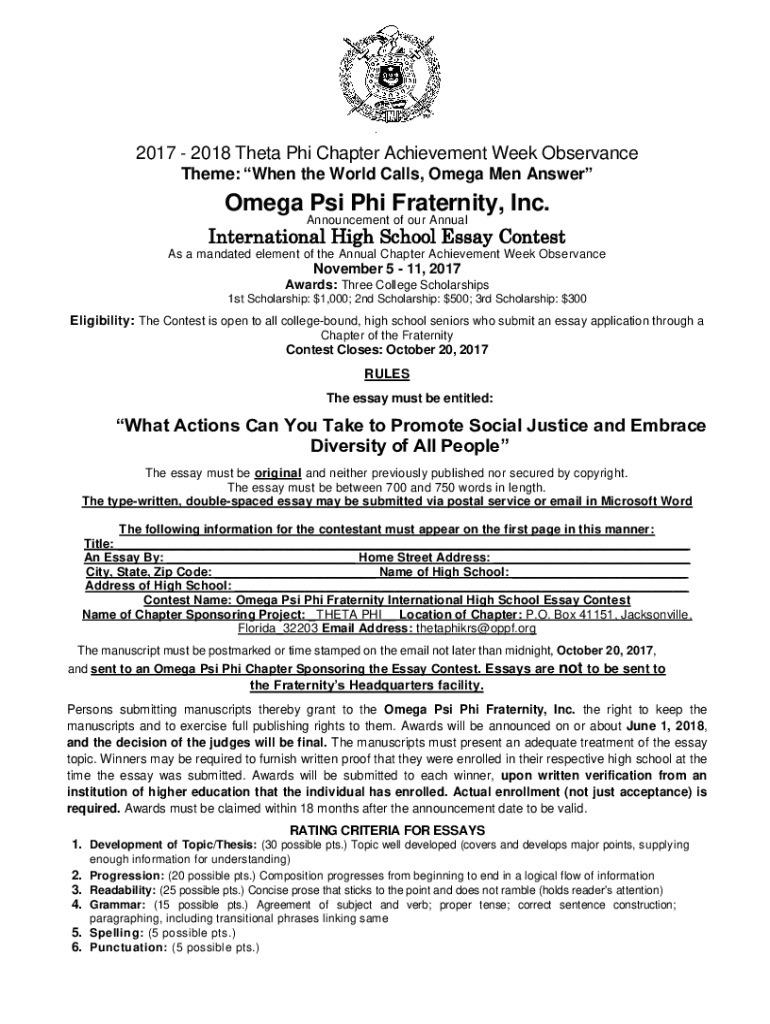 Fillable Online The Oracle - Fall/Winter 2023 by Omega Psi Phi ...