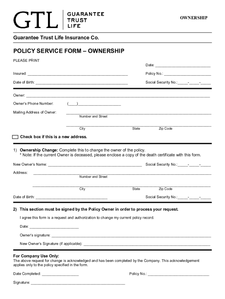 Fillable Online Ownership POS form.doc Fax Email Print - pdfFiller