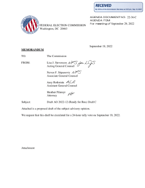 Fillable Online The Federal Election Commission: Overview ... - CRS ...